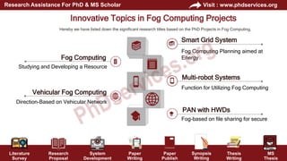 PhD Projects in Fog Computing Research Ideas | PPT