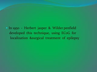 ELECTROENCEPHALOGRAPHY (EEG) | PPTX