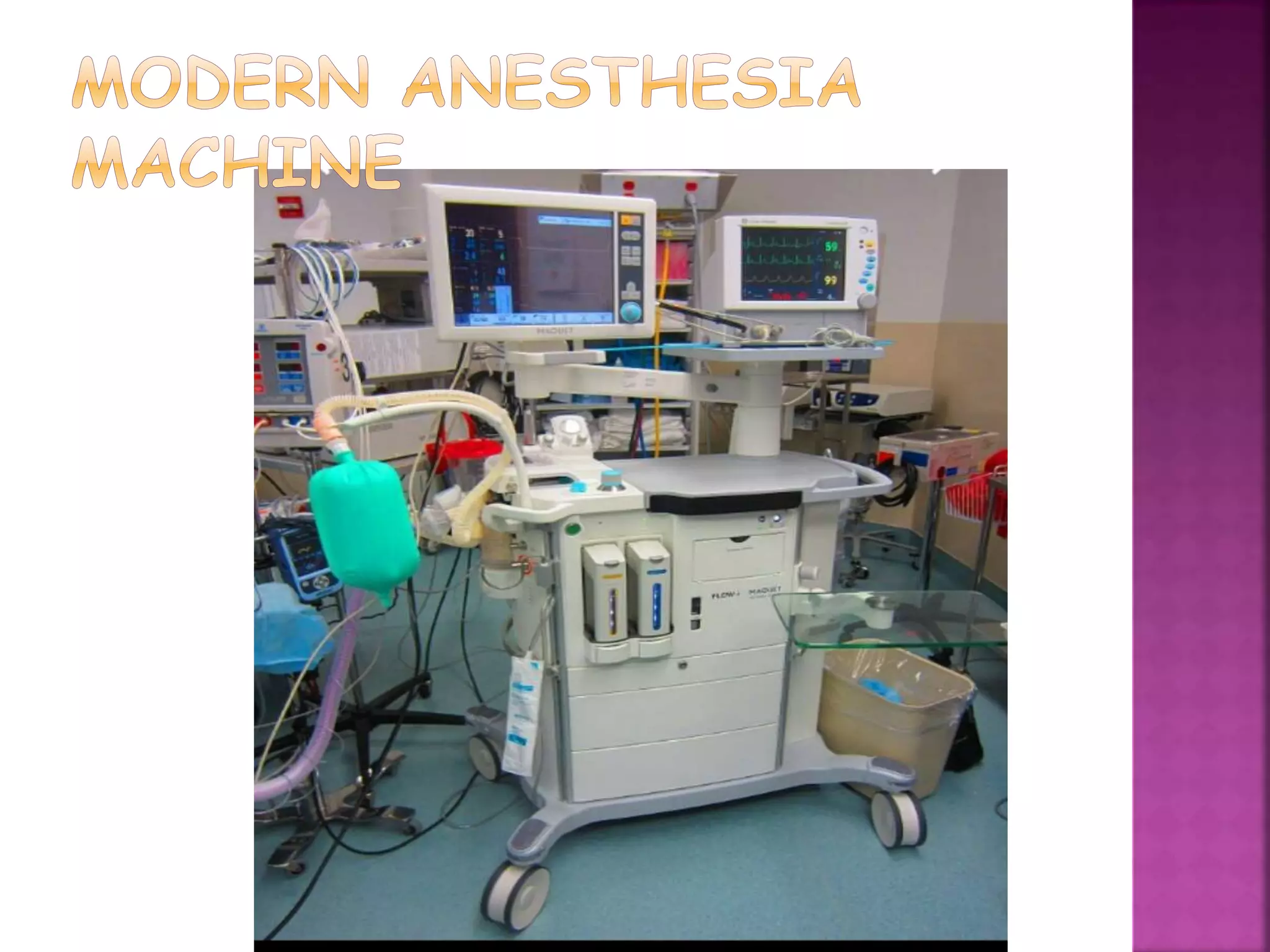 ANAESTHESIA MACHINE | PPTX