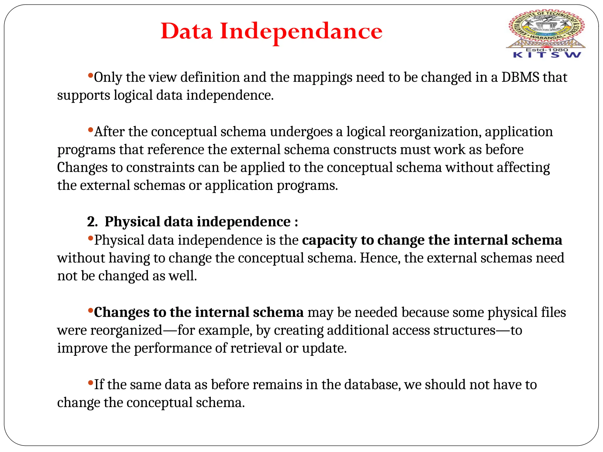 PPT5_DataBaseManagement Systems_Three Schema Architecture.ppt