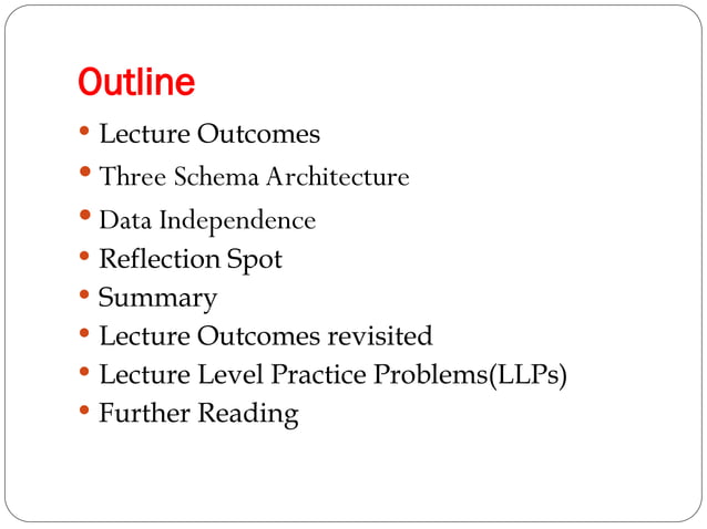PPT5_DataBaseManagement Systems_Three Schema Architecture.ppt