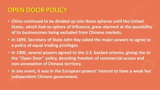 CAMBRIDGE AS HISTORY: DISPUTE OVER THE CHINESE EMPIRE | PPTX