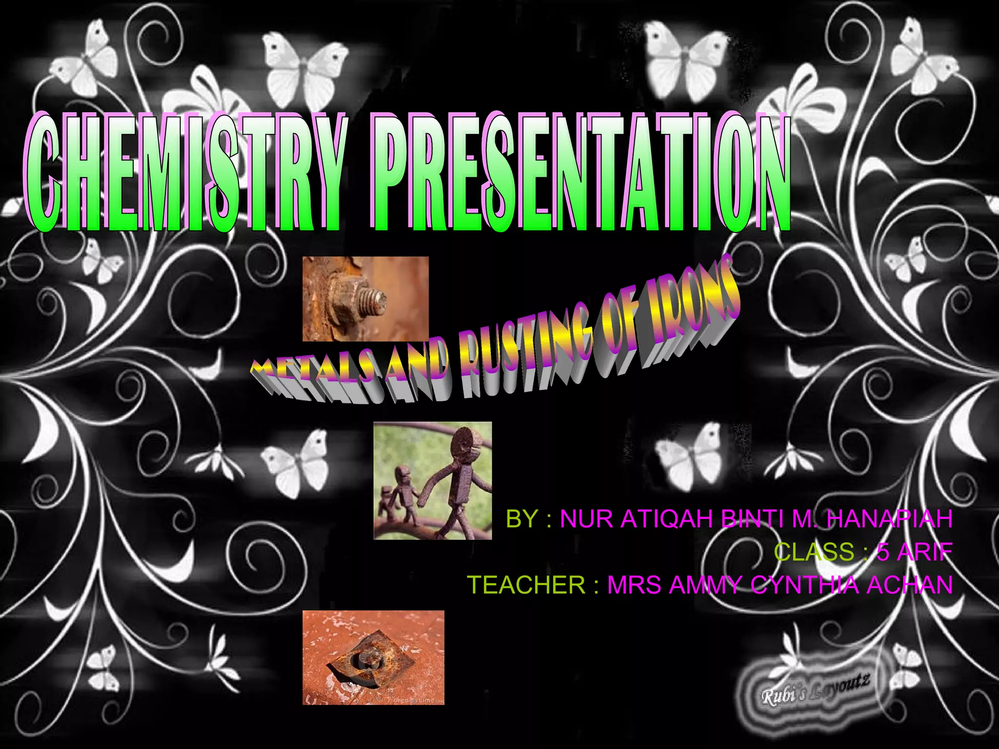 metals and rusting of irons | PPT