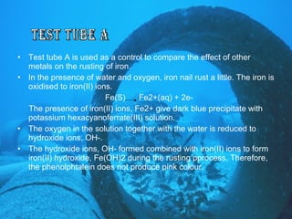 metals and rusting of irons | PPT