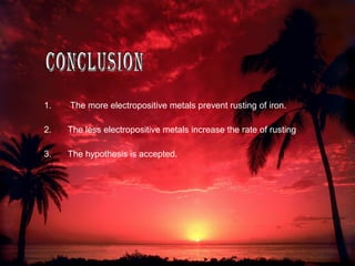 metals and rusting of irons | PPT