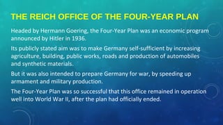 CAMBRIDGE A2 HISTORY: HITLER AIMS IN GOVERNMENT AND ADMINISTRATION | PPT