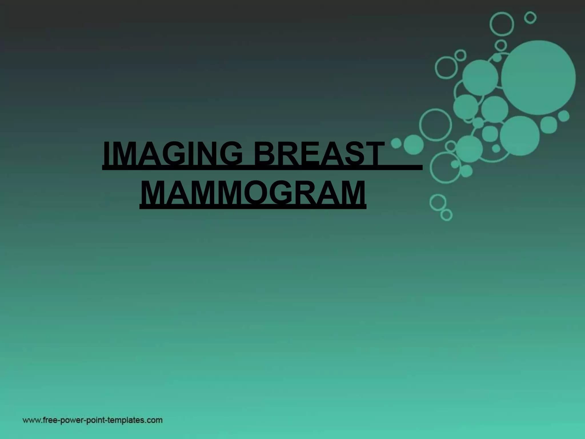 Mammography.pptx