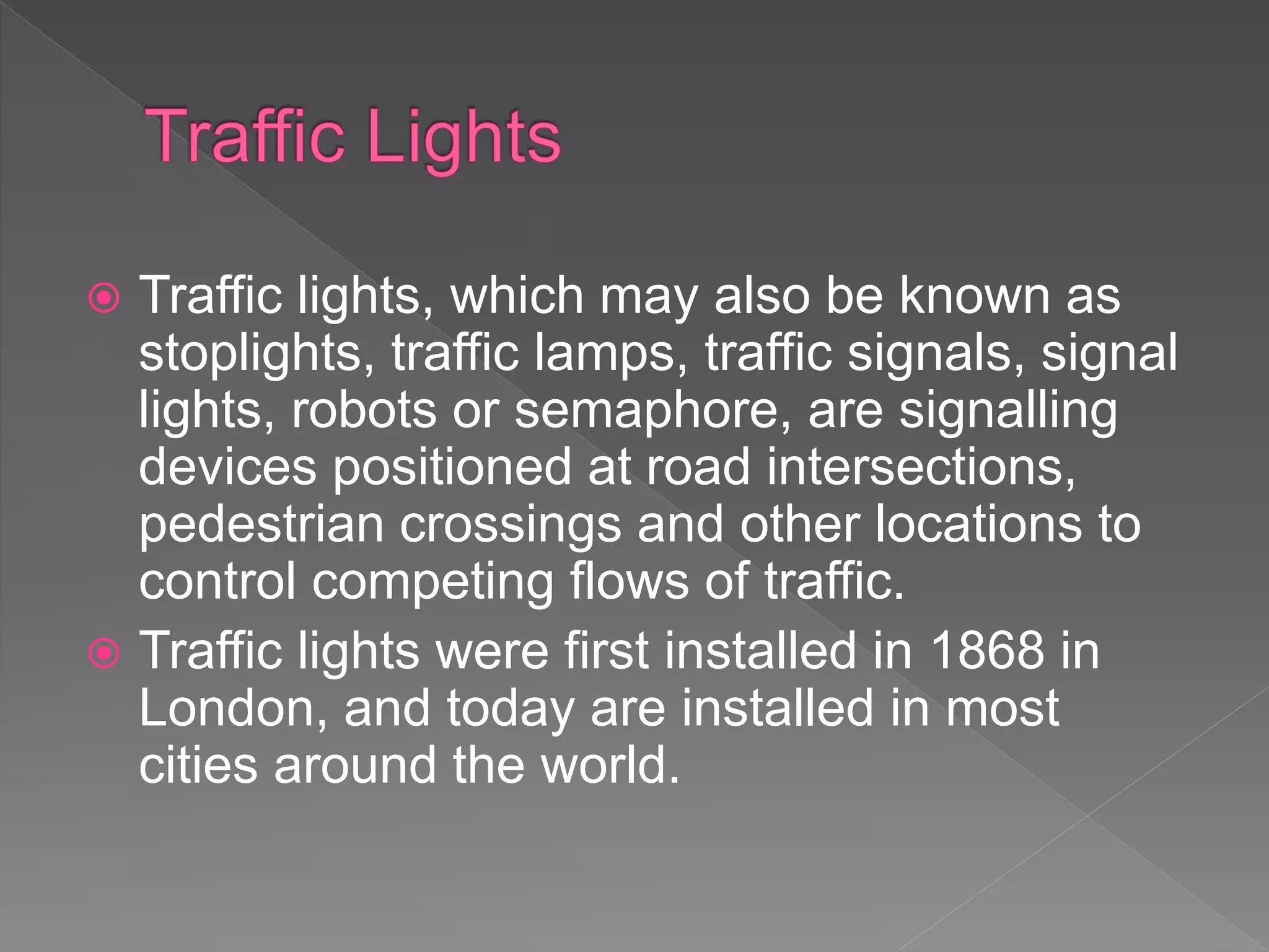 Traffic rules | PPTX