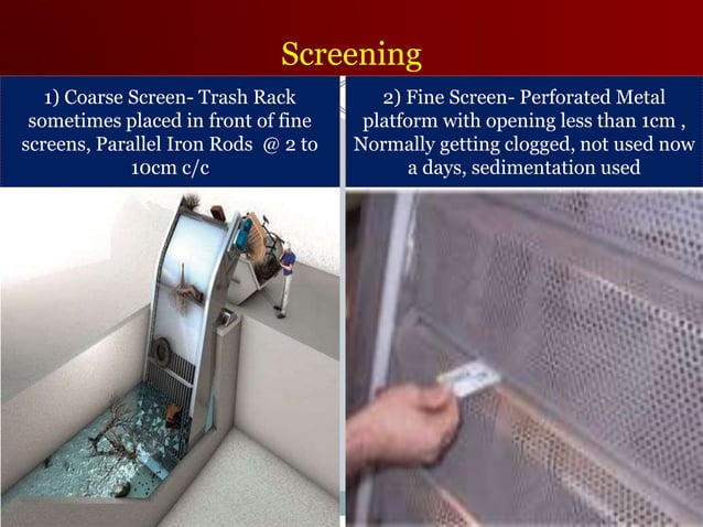 Treatment of Water and Design Example on Sedimentation Tank | PPTX ...