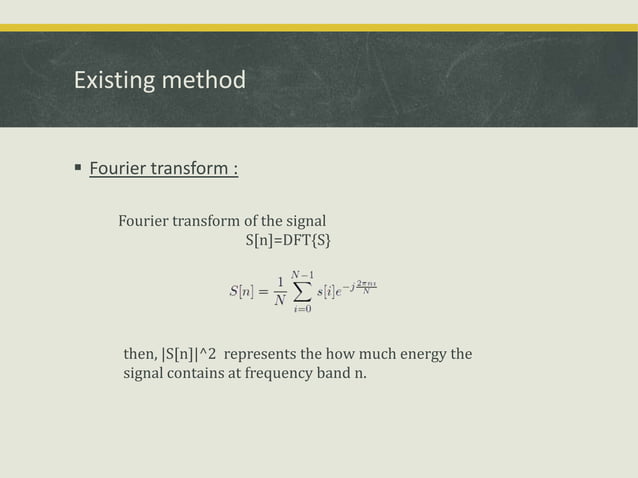 TEO modelling for non-Linear signals | PPT