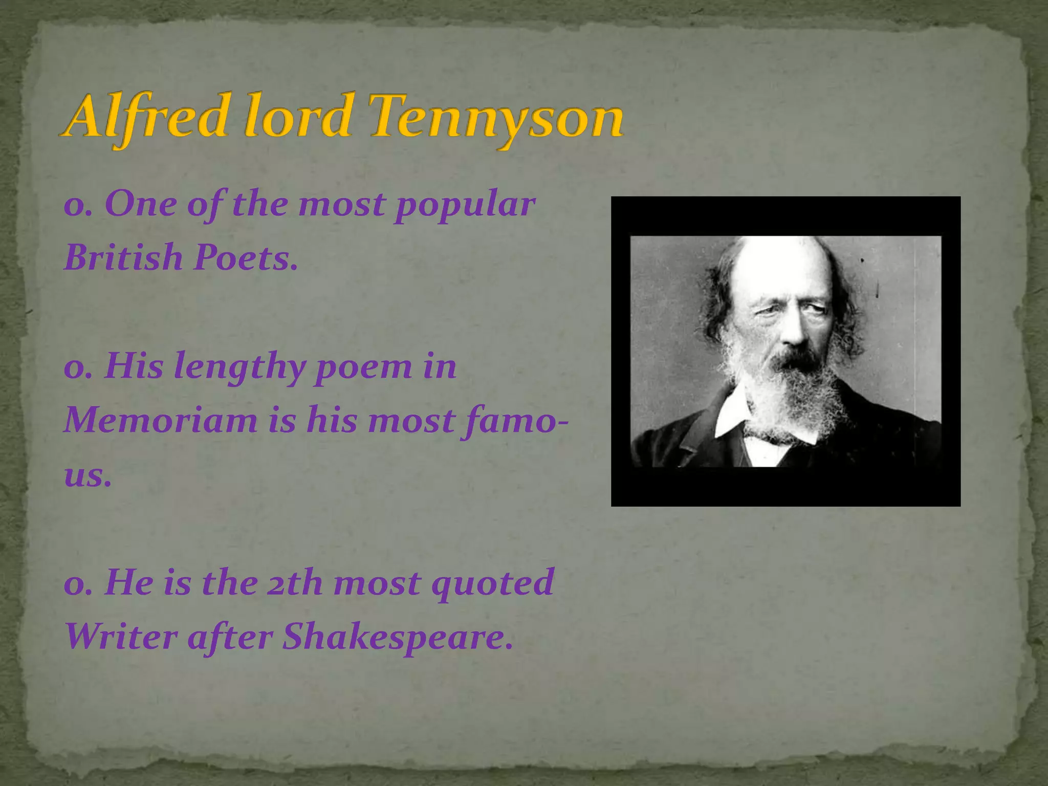 Victorian Poets | PPT