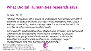 Hum@n Project: Digital Storytelling module: Digital Storytelling in the ...