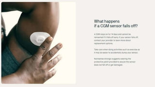 Wearing a CGM — Where Does it Go? | PPTX