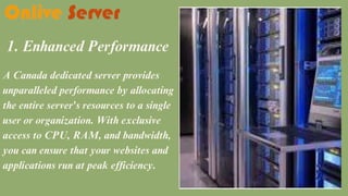 Canadian Hosting Excellence: Canada Dedicated Server | PPT