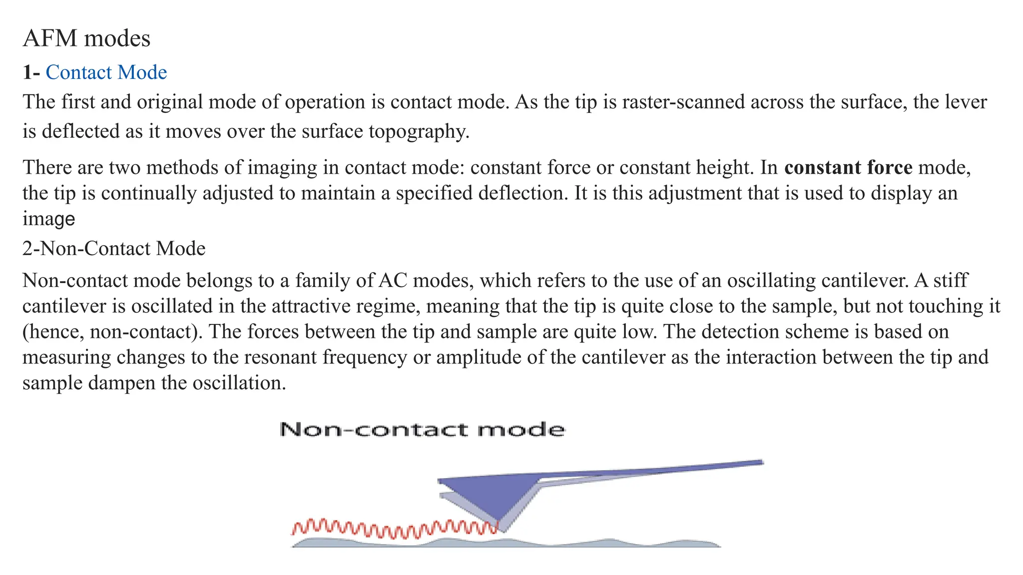 Atomic Force Microscope Afm Full Pptx