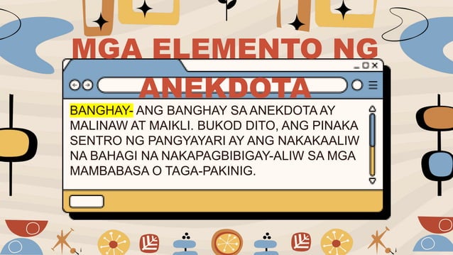 FILIPINO 10- DIFFUN NHS ANEKDOTA QUARTER 4 | PPT