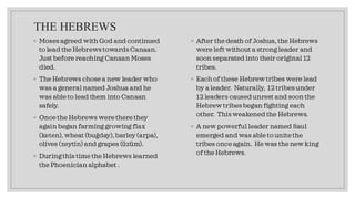 Ancient times history PPT 6 -THE HEBREWS.pdf