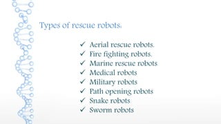 RESCUE ROBOTS | PPTX