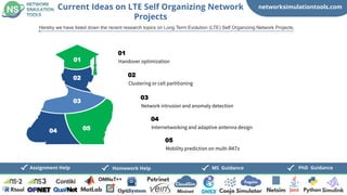 LTE Self Organizing Network Projects | PPT