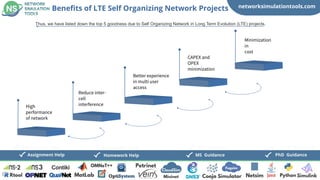LTE Self Organizing Network Projects | PPT