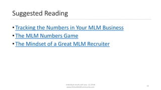 Breaking Down the Numbers in MLM | PPTX