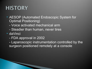 ROBOTIC SURGERY | PPT