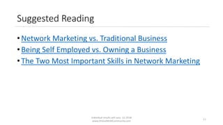 Network Marketing vs. Traditional Business | PPTX