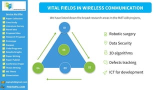 Matlab Projects for IT Students | PPT