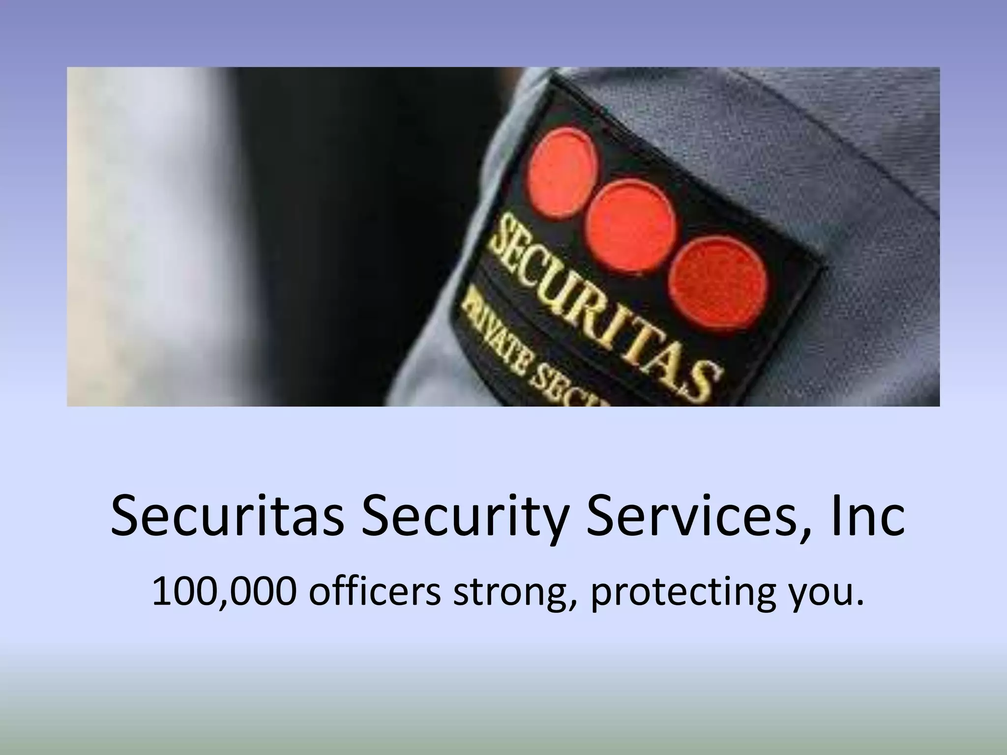 Securitas Final Presentation | PPTX