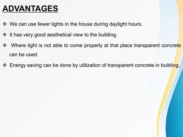 TRANSPARENT CONCRETE | PPT