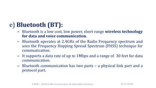 Communication Interface of The Embedded Systems | PPT