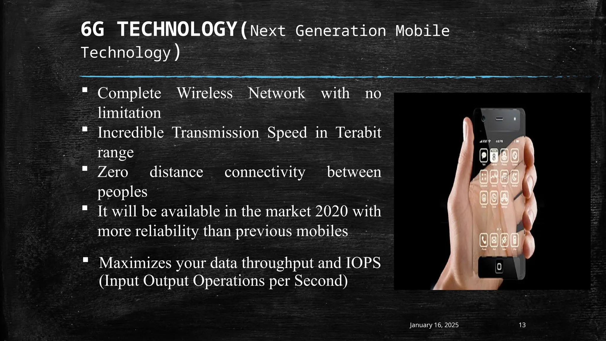 Seminar presentation of 6G technology..pptx