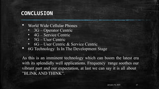 Seminar presentation of 6G technology..pptx