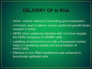 NANO TECHNOLOGY IN DRUG DELIVERY SYSTEM | PPTX