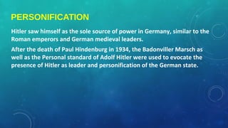 CAMBRIDGE A2 HISTORY: THE FUHRER PRINCIPLE | PPT