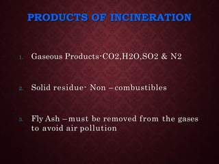 Thermal Processing of Solid Waste | PPTX