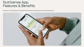 Nutrisense App | PPT