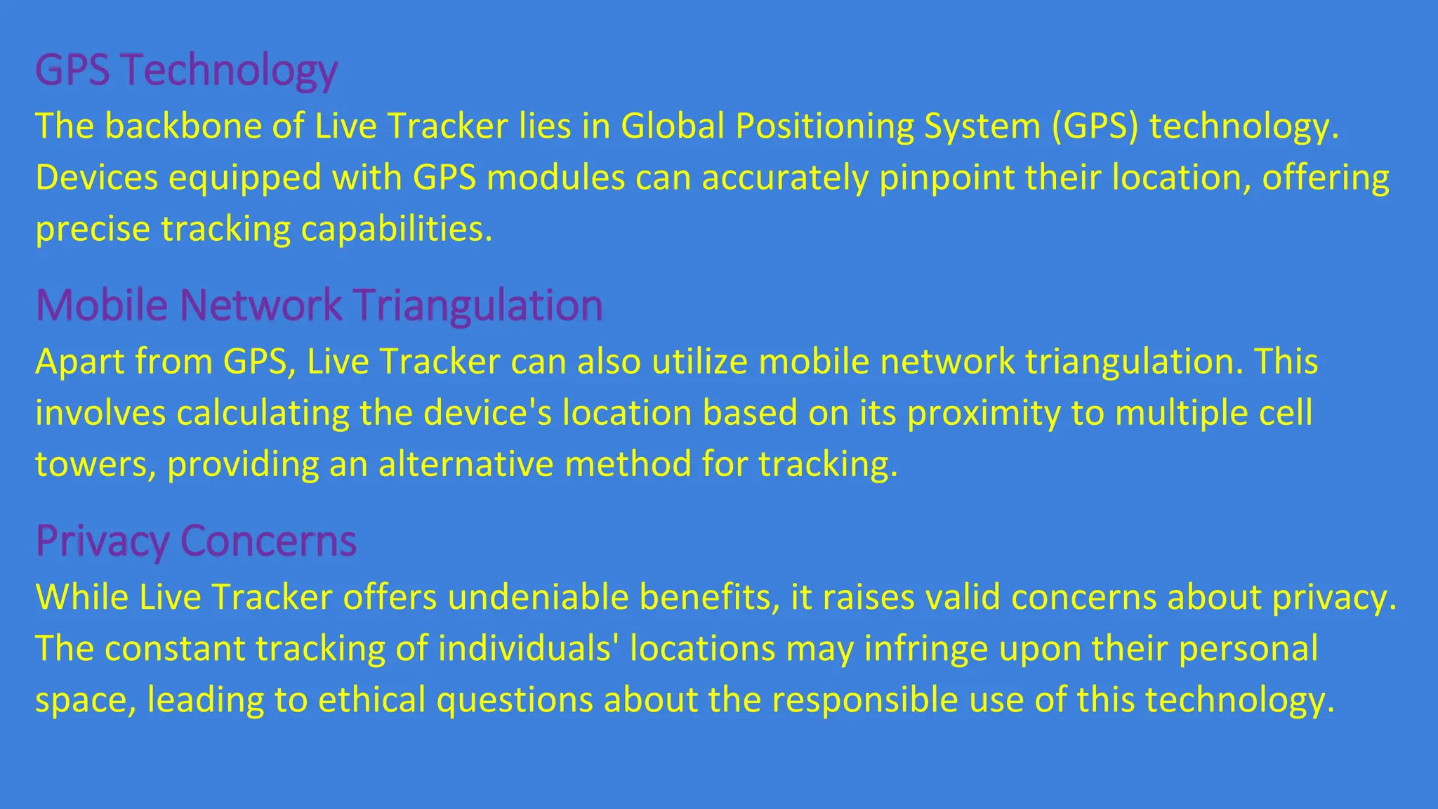 What Is Live Tracker? Exploring Location Tracking Technology | PPTX