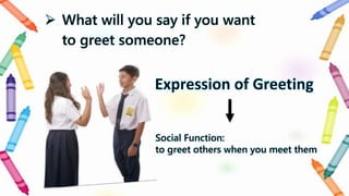 PPT 7 - Chapter 1 - Greeting and Parting.pptx