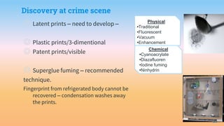Dermatoglyphics | PPTX