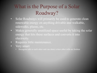 SOLAR ROAD WAYS | PPTX