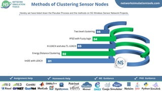 5G Wireless Sensor Network Project Help | PPTX
