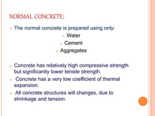Advancement of concrete technology | PPTX