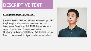 PPT 7 descriptv text&present tense1.pptx