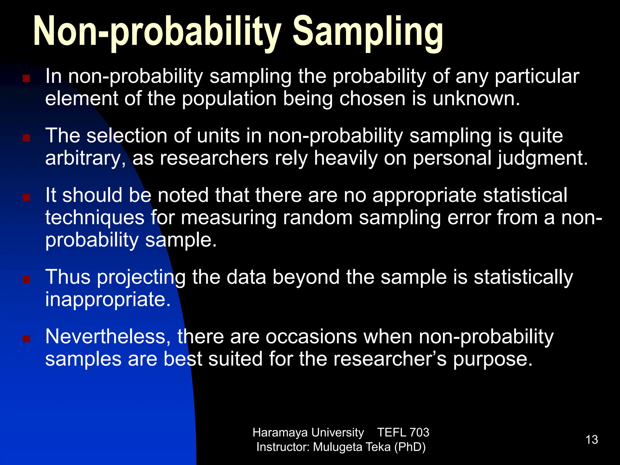 PPT 7 SAMPLING.ppt sampling an dsampling techniques | PPT