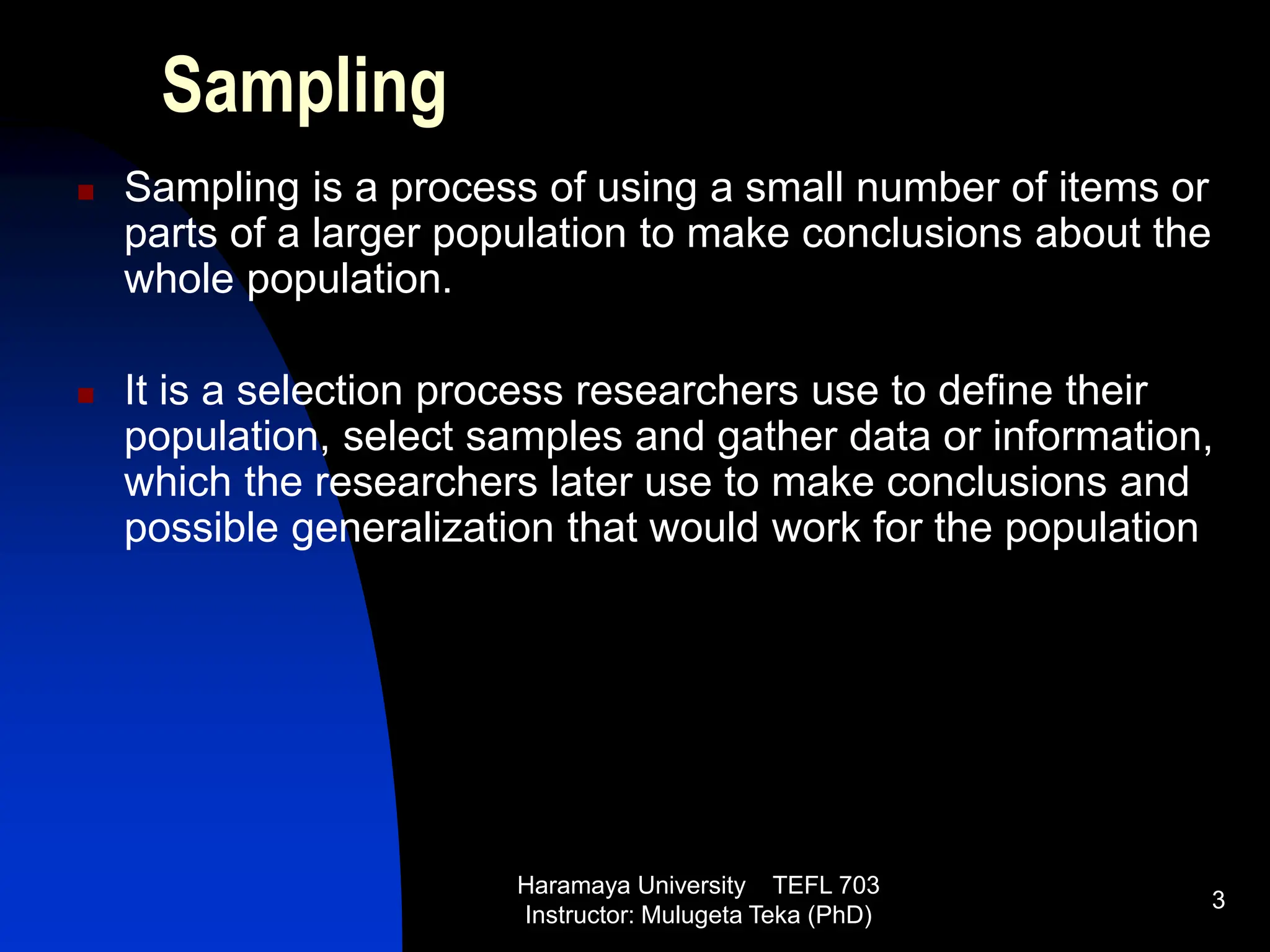 PPT 7 SAMPLING.ppt sampling an dsampling techniques | PPT