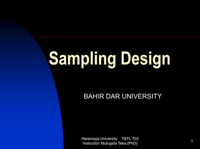 PPT 7 SAMPLING.ppt sampling an dsampling techniques | PPT