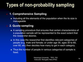 PPT 7 SAMPLING.ppt sampling an dsampling techniques | PPT