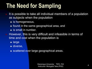PPT 7 SAMPLING.ppt sampling an dsampling techniques | PPT