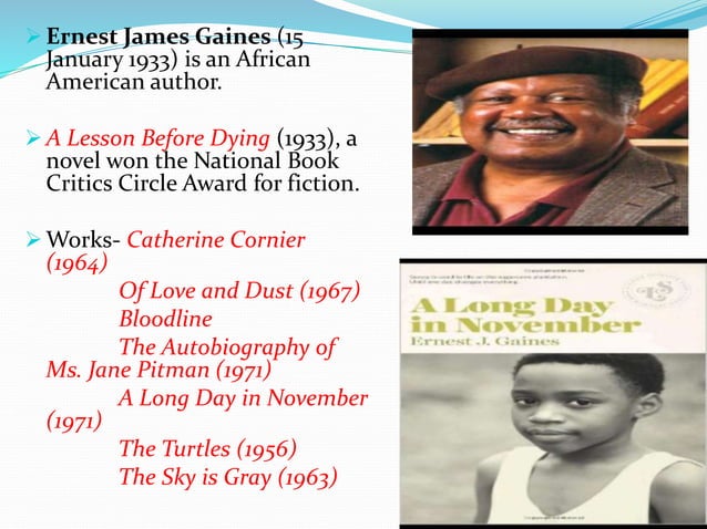 African- American Writers | PPTX